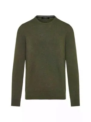 GRAN SASSO Crew-neck Long-sleeve Sweater - Green