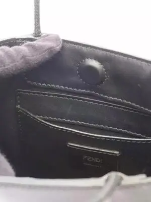 Fendi 2000s Small Debossed-logo Tote Bag