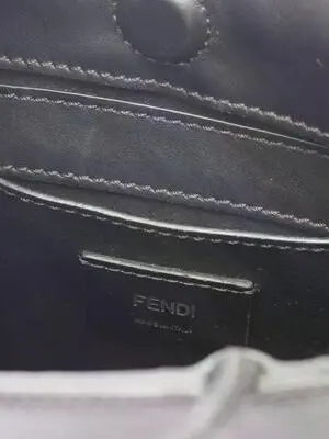 Fendi Small Debossed-logo Tote Bag