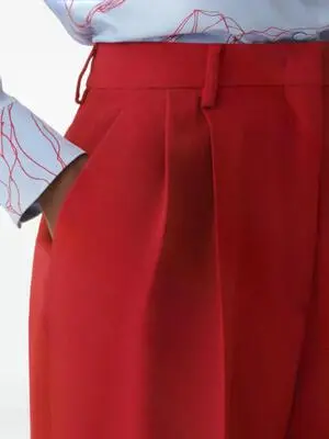 Fabiana Filippi Pleated Pressed-crease Trousers