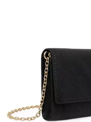 COCCINELLE Grained-leather Chain-link Wallet