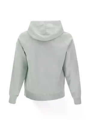 BLAUER. Logo-patch Raglan-sleeve Hoodie - Grey