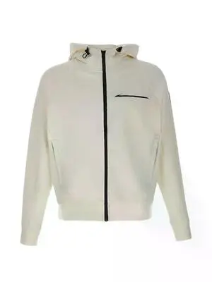 BLAUER. Shaw Zip-up Hoodie - Neutrals