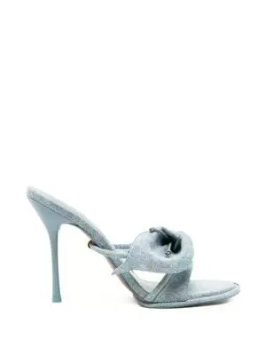 Cult Gaia Cori Knot-detail Sandals - Blue