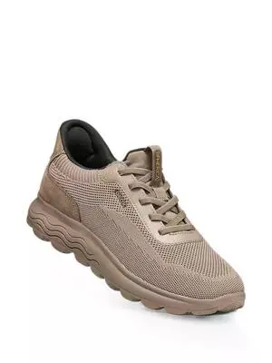 Geox Spherica Panelled Knit Sneakers