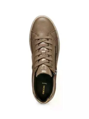 Geox Side-zip Panelled Sneakers
