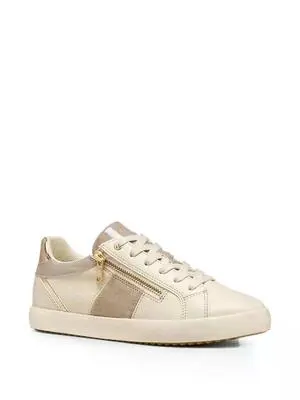 Geox Panelled Zip Detail Sneakers - Neutrals