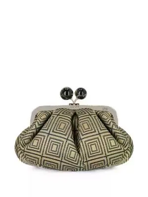 Max Mara Pasticcino Geometric Pattern Shoulder Bag