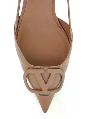 Valentino Garavani Vlogo Signature Slingback Pumps