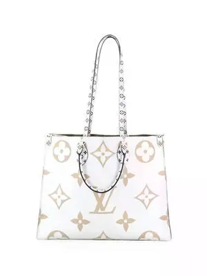 LOUIS VUITTON Onthego Limited Edition Colored Monogram Giant Gm Tote Bag - Green