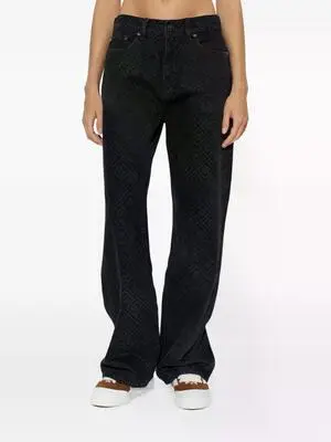 Casablanca Monogram-print Jeans