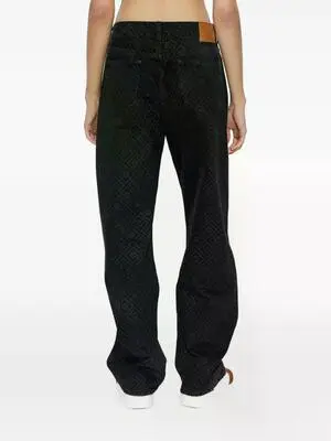Casablanca Monogram-print Jeans