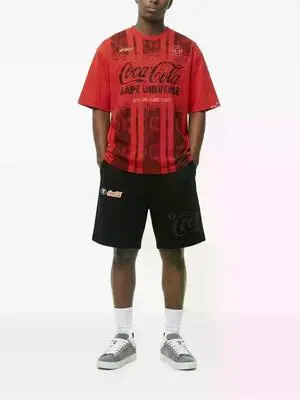 AAPE BY *A BATHING APE X Coca-cola Graphic-print T-shirt