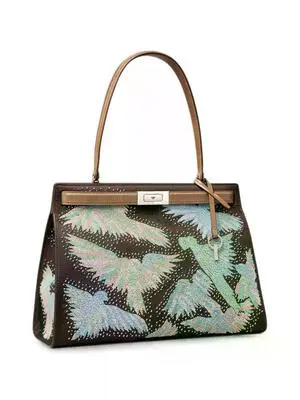 Tory Burch Classic Lee Radziwill Beaded Bag
