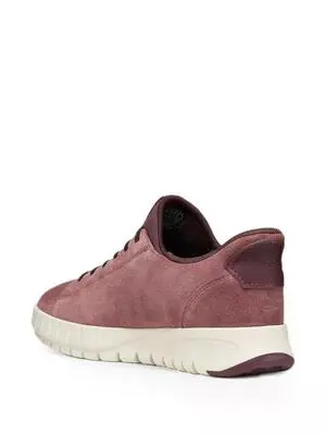 Geox Suede Lace-up Sneakers