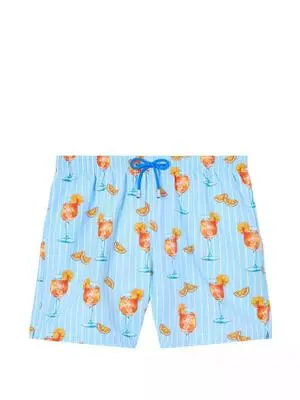 MC2 SAINT BARTH Gustavia Aperol Swim Shorts - Blue