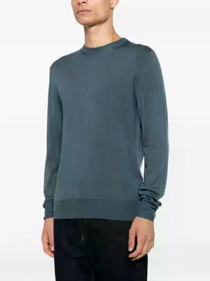 Canali Wool Crew-neck Sweater