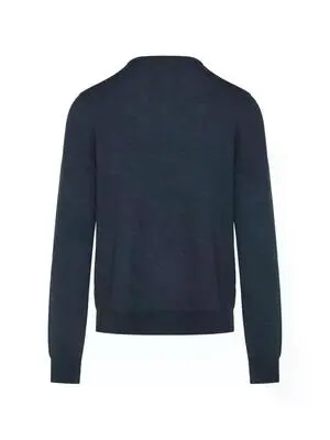 GRAN SASSO Fine Knit Crew Neck Long Sleeve Sweater