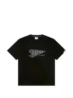 AAPE BY *A BATHING APE Aapeunvs Logo-print T-shirt - Neutrals