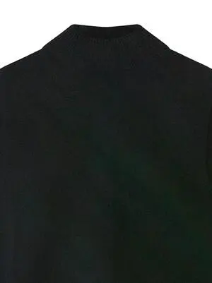 Momoni Kame Garment-dyed Sleeveless Jumper - Black