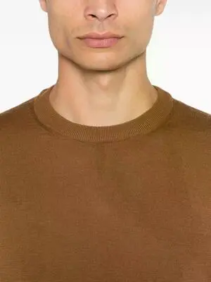 Canali Crew-neck Wool Sweater