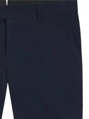 BOSS Slim-fit Trousers With Cuffed Hem