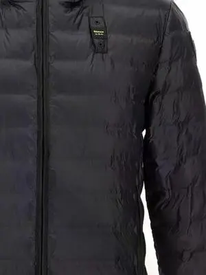 BLAUER. Quilted Hooded Down Jackets