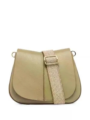 GIANNI CHIARINI Medium Helena Leather Shoulder Bag - Neutrals