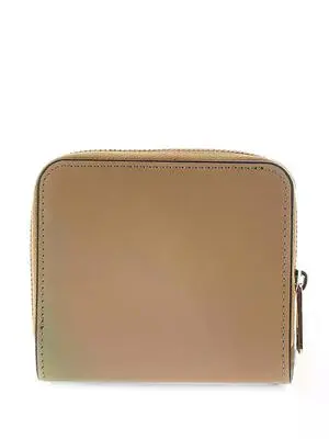TOD'S Logo-plaque Leather Wallet - Neutrals