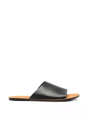 THE ROW Charlie Leather Flat Sandals