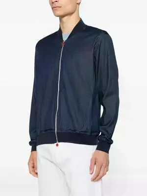 Kiton Zip-up Bomber Jacket