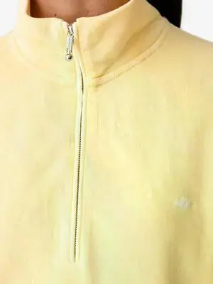 Gant Quarter-zip Logo-embroidered Sweatshirt