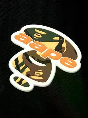 AAPE BY *A BATHING APE Moonface Camouflage-trim T-shirt