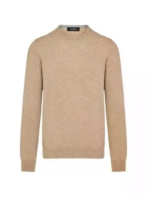 GRAN SASSO Crew-neck Long-sleeve Sweater - Neutrals
