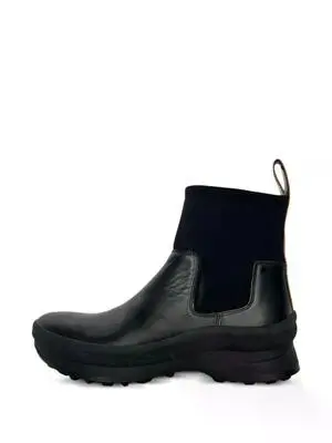JIL SANDER Chelsea Ankle Boots - Black