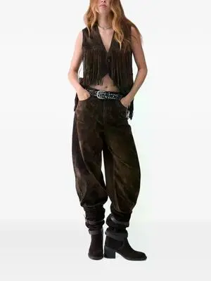 Liu Jo Balloon Velvet Trousers
