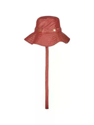 Cédric Charlier Perforated-design Bucket Hat