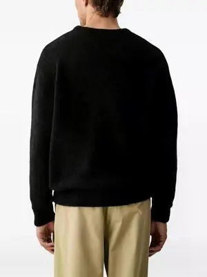 American Vintage Logo-patch Knit Sweater