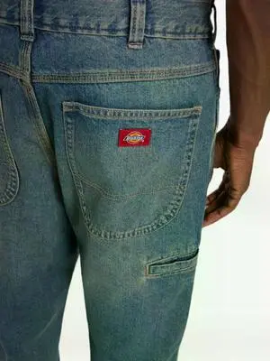 Dickies Baggy Tapered Jeans With Whiskering Effect
