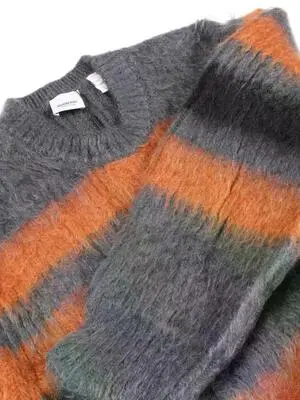 Burberry Striped Intarsia Knit Sweater