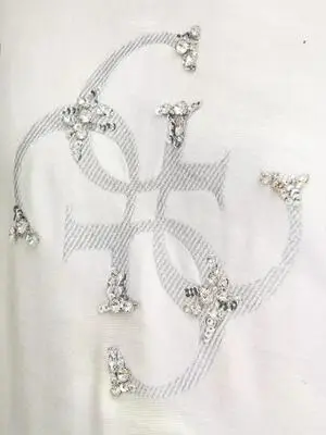Guess Embellished Logo T-shirt