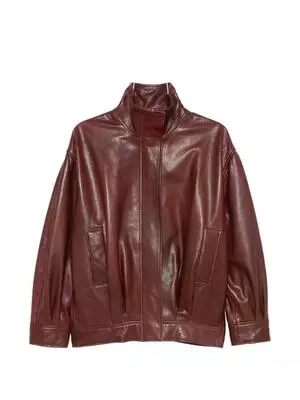 ARMA Paula Zip-up Leather Jacket