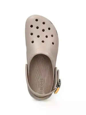 CROCS Platform Dipped Buckle Slingback Mules