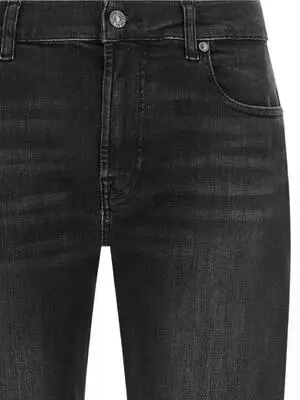 7 For All Mankind Relaxed Skinny Turned-up Jeans