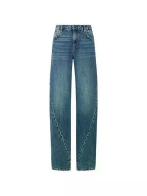Liu Jo Jeans With Asymmetrical Seams - Blue