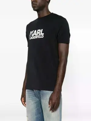 Karl Lagerfeld Logo-print Cotton T-shirt
