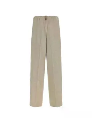 Fabiana Filippi Trevi Pressed-crease Trousers - Neutrals