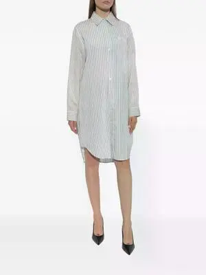 DIESEL® Striped Long-sleeve Shirt Dress