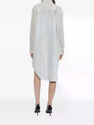 DIESEL® Striped Long-sleeve Shirt Dress