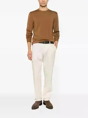 Herno Drawstring Waistband Cargo Pockets Trousers